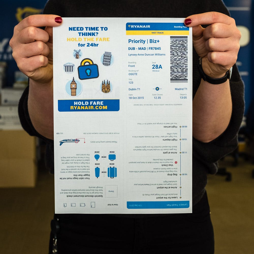 Step by Step Guide How To Print Ryanair Boarding Pass